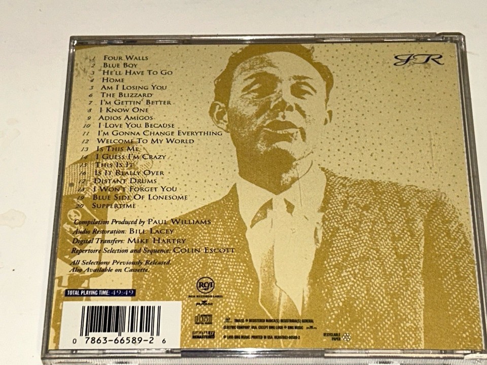The Essential Jim Reeves [RCA] by Jim Reeves (CD, Aug-1995, RCA) 4R | eBay