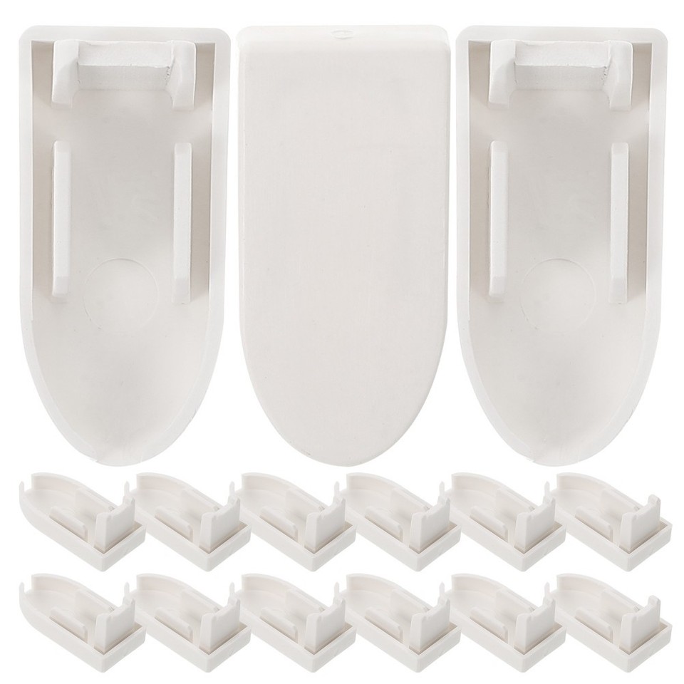 20 Pcs Blind Rod Plastic End Plugs Replacement Accessories For Roller ...