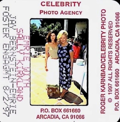 EMRIE WITH SALLY KIRKLAND JAY BERNSTEIN-EMRIE FOSTER ENGAGHT 1997 SLIDE ...