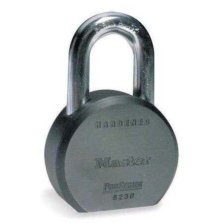 Master Lock 6230Kalh-10G018 Padlock, Keyed Alike, Long Shackle, Round ...