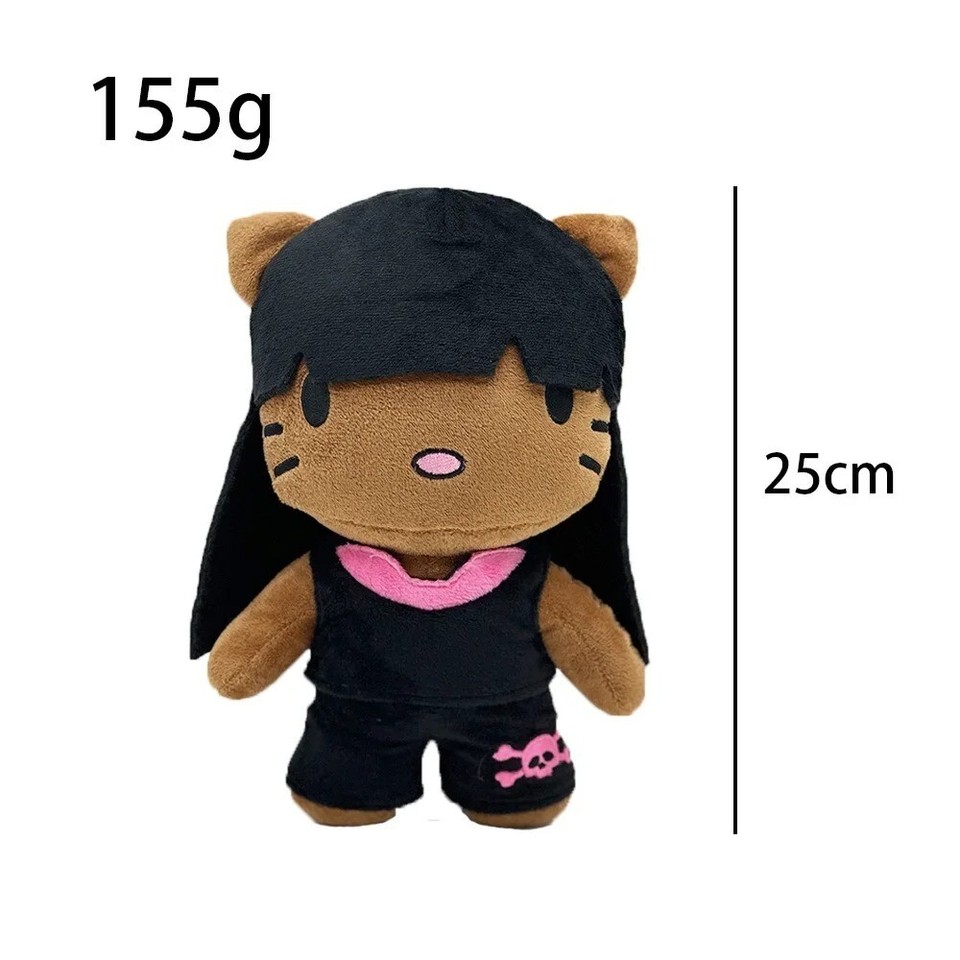 Hello Kitty Travis Scott Billie Eilish Plush Doll Rapper Hot Sale Gift ...