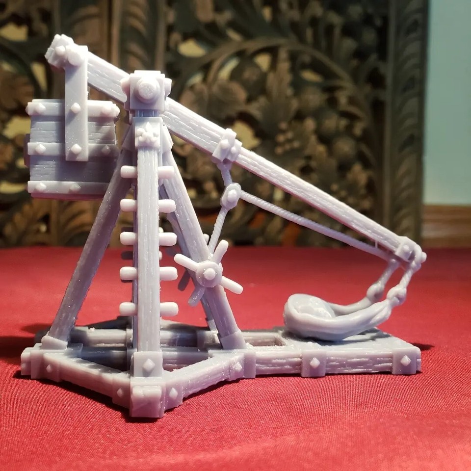 Royal Trebuchet - Stone Thrower - Catapult | eBay