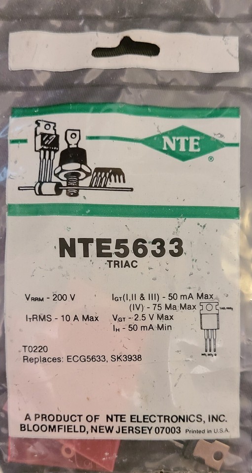 NTE LOT - Diode, Integrated Circuit, Transistor, Triac - Free Ship on 3 on more | eBay