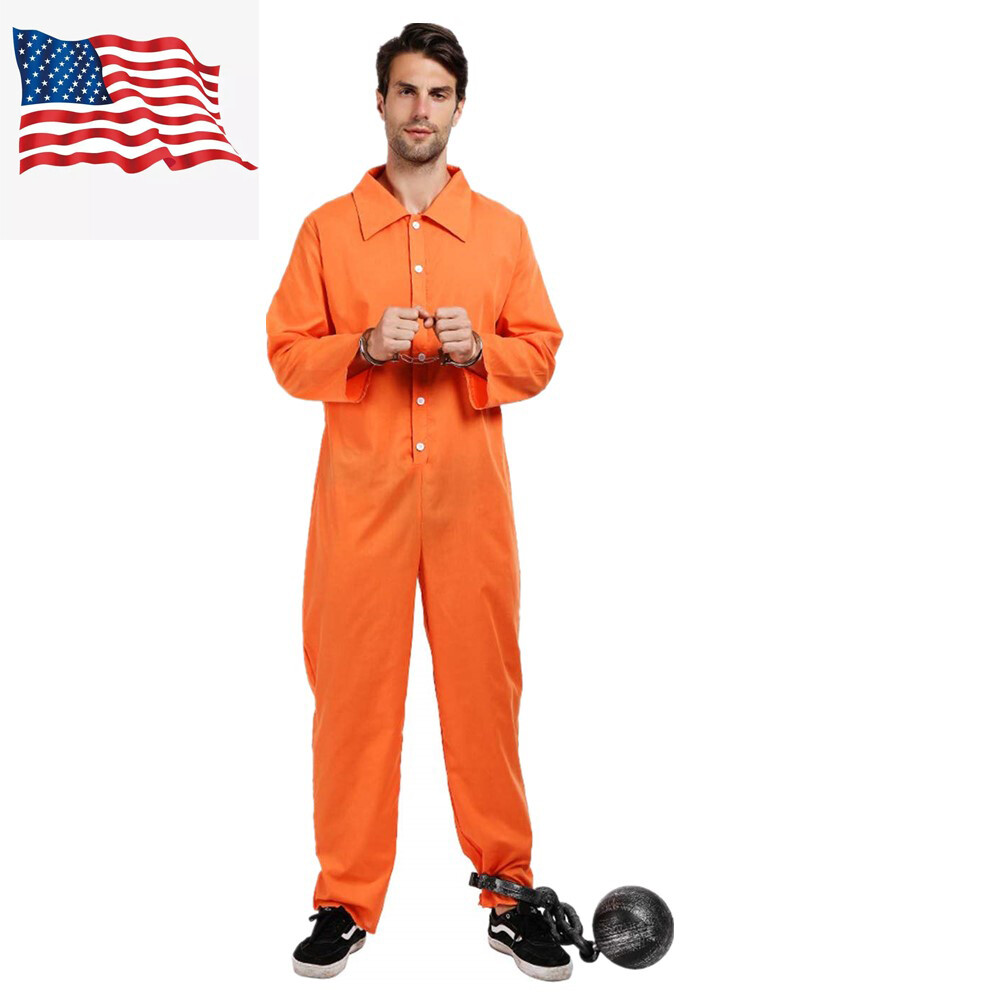 Orange Convict Costume