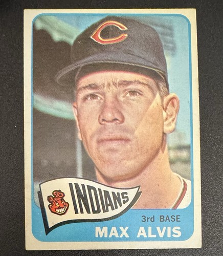 Max Alvis 1965 Topps #185 - Cleveland Indians | eBay