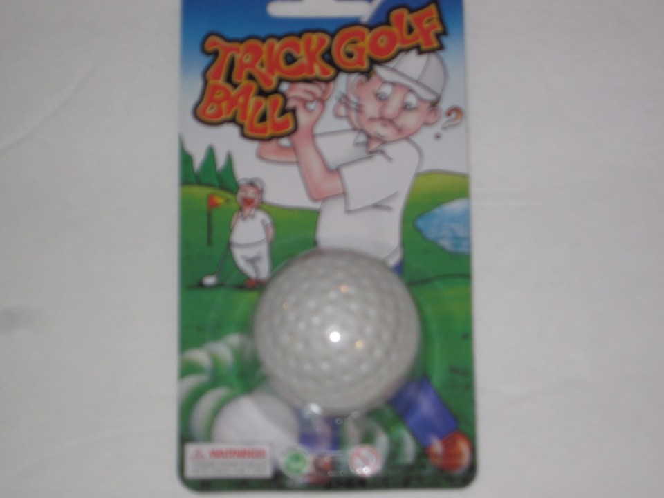 Trick Golf Ball Rolls Wobbly - Magic, Practical Joke, Golfing Gag ...