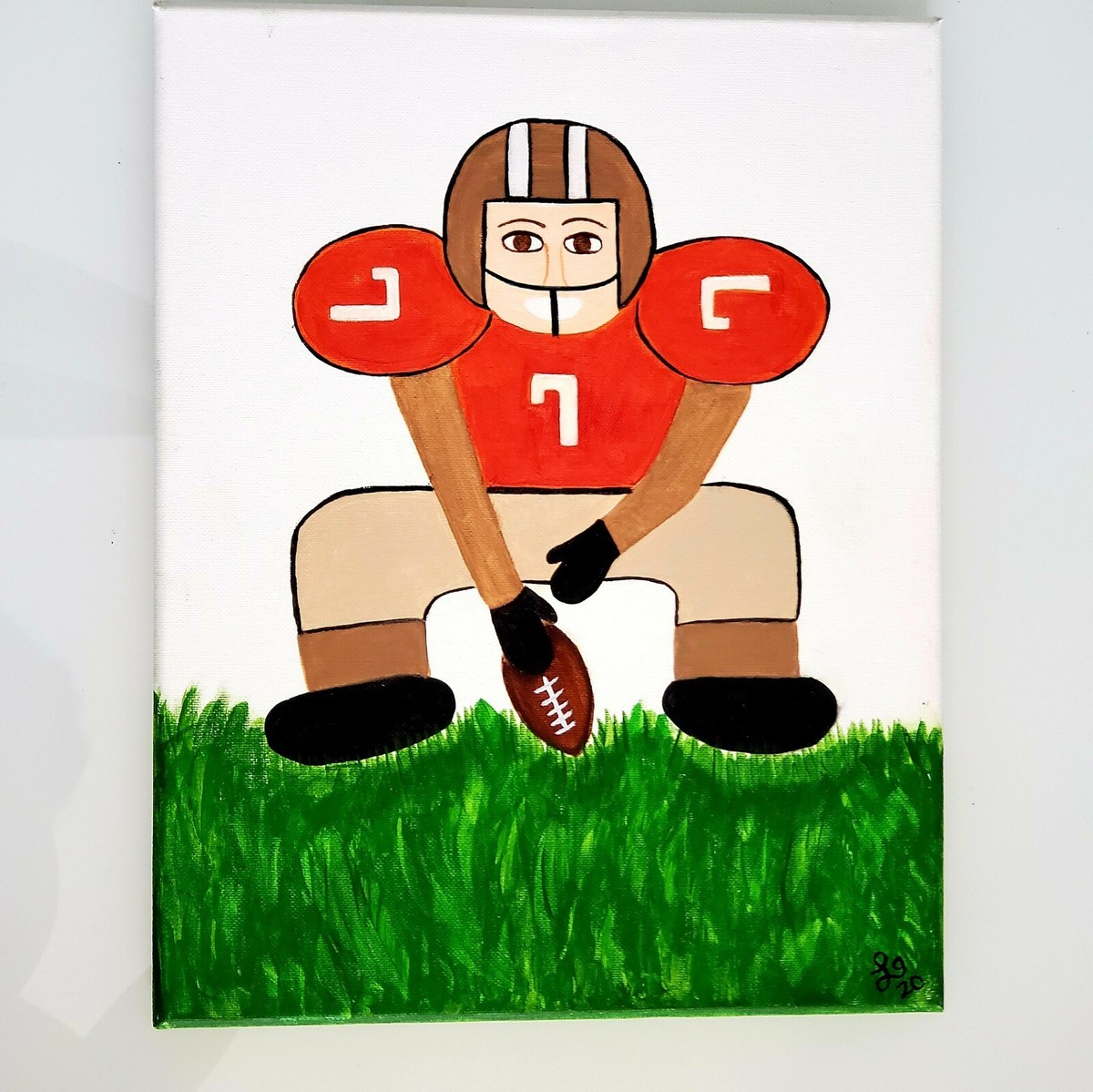 Easy Football Players Drawings