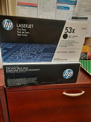 Hp laserjet 53x toner ink cartridge Q7553x Two available | eBay