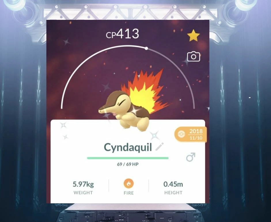 Shiny Cyndaquil Evolution