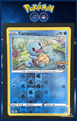 Carte Pokémon Carapuce 015/078 Reverse EB10.5 Pokémon Go FR | eBay