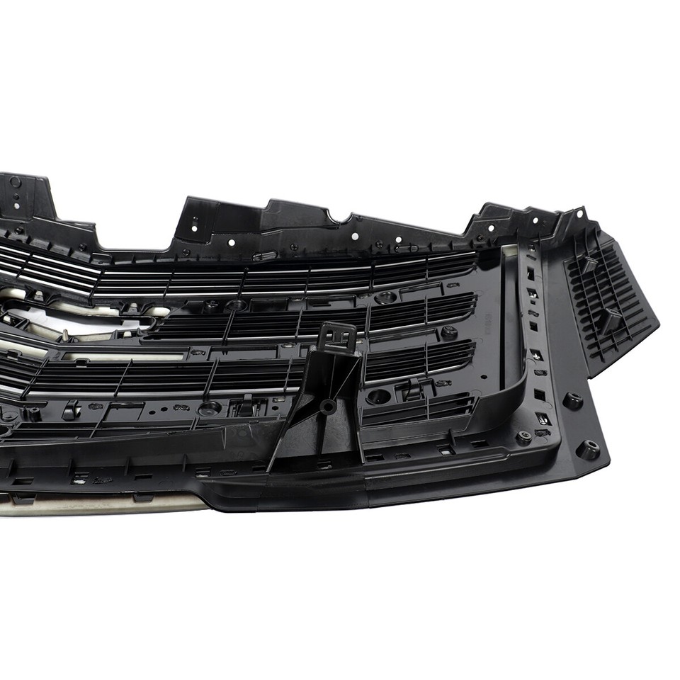 Gloss Black Front Upper Grill Grille For Cadillac Escalade 2015-2020 ...