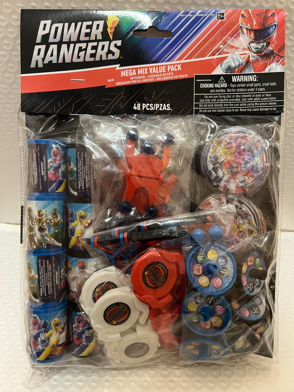 Power Rangers Megaforce Value Pack Favor Set (48 Piece) - Party ...