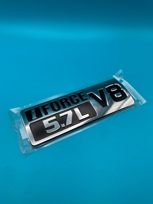2014 - 2017 Toyota Tundra IForce 5.7 V8 Left Fender Badge Emblem 75474 ...