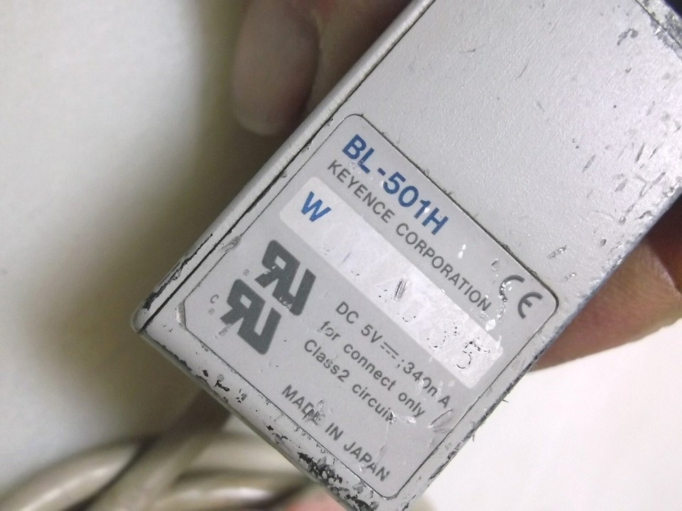 Keyence BL-501H Laser BarCode Bar Code Scanner (Pair) | eBay