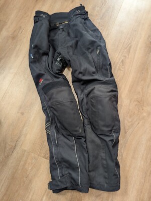 Halvarssons. Textile motorcycle trousers. Size 54 XL. Black | eBay UK