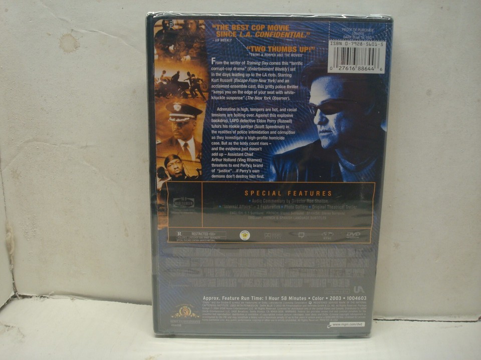 Dark Blue (Kurt Russell) (DVD, 2003, Special Edition) NEW | eBay