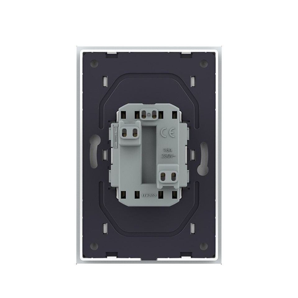 LIVOLO Touch Glas Lichtschalter Steckdosen Taster Dimmer USB SAT ...