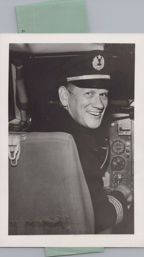 1963 Ed Miller United Air Lines Jet Flight Instructor - Original Press ...