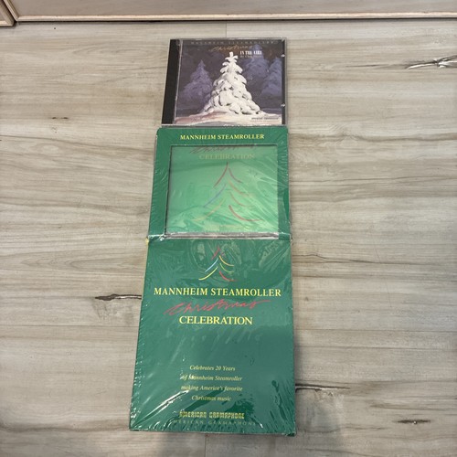 Mannheim Steamroller 2 NEW CD LOT Christmas in the Aire & Celebration ...