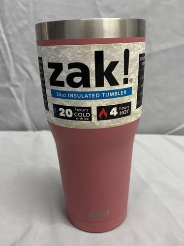 Zak Black Insulated Tumbler 30oz Pink | eBay