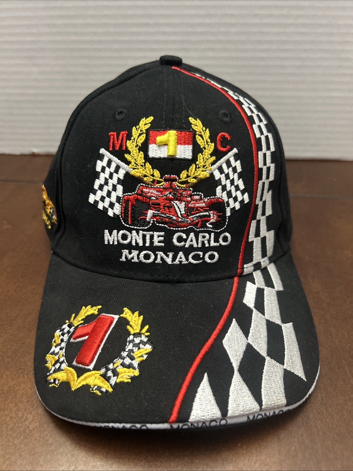 MONTE CARLO MONACO FORMULA 1 GRAND PRIX BASEBALL RACING CAP HAT CASQ80N ...