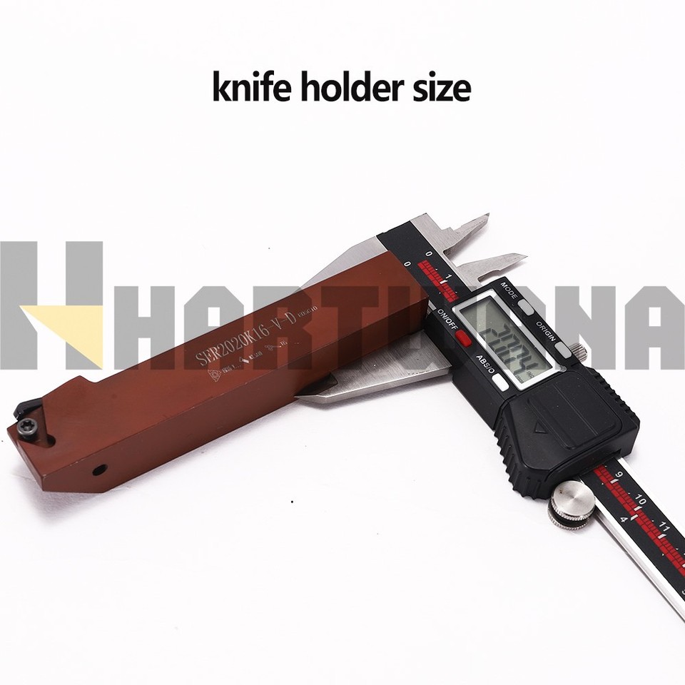 Indexable Lathe Threading Holder 20X20mm Vertical 60° Threading Inserts ...