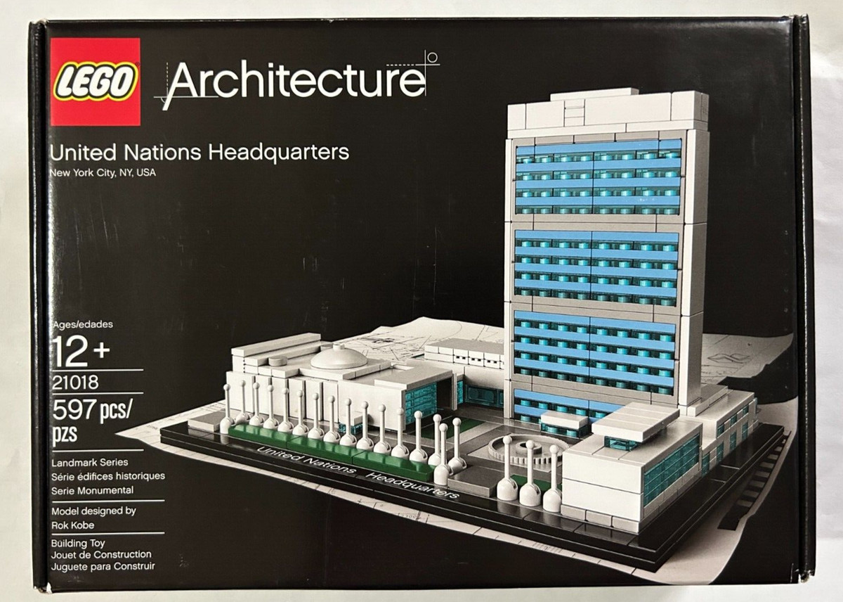 Lego Architecture United Nations Headquarters