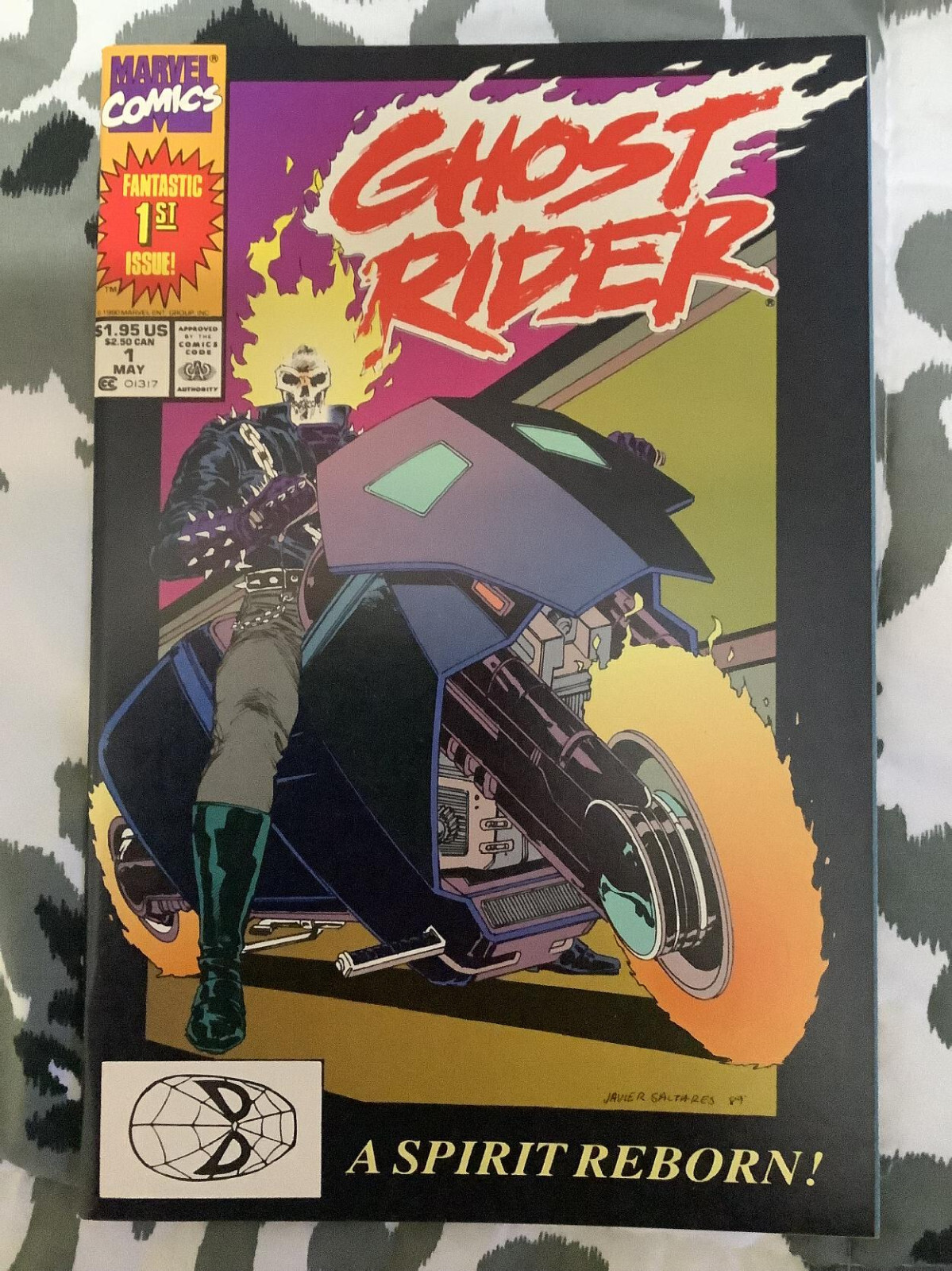 GHOST RIDER #1 (1990) 1st DAN KETCH ~ MARVEL COMICS - NM/NM+(9.4-9.6 ...