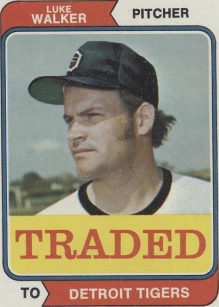 1974 Topps - Traded #612T Luke Walker for sale online | eBay