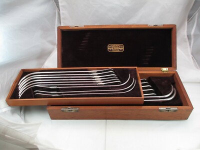 Codman & Shurtleff Civil War Medical Surgeon Urethral Sounds Staves Kit ...