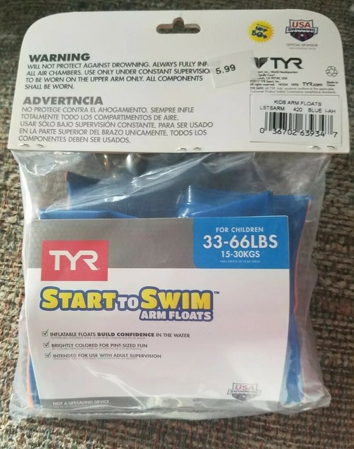 TYR Kids Arm Floats Blue One Size for sale online | eBay