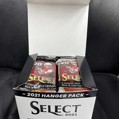 2021 panini select football hanger pack Box -16 Packs Per Box, 20 Cards ...