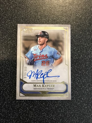 2021 Tier One Max Kepler Talent Auto Autograph 070/300 Twins | eBay