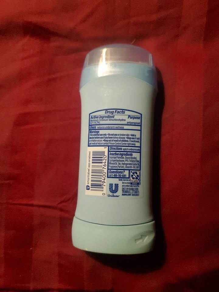 2 Suave Women's Deodorant FRESH SCENT 2.6oz Invisible Solid. -48 Hr ...