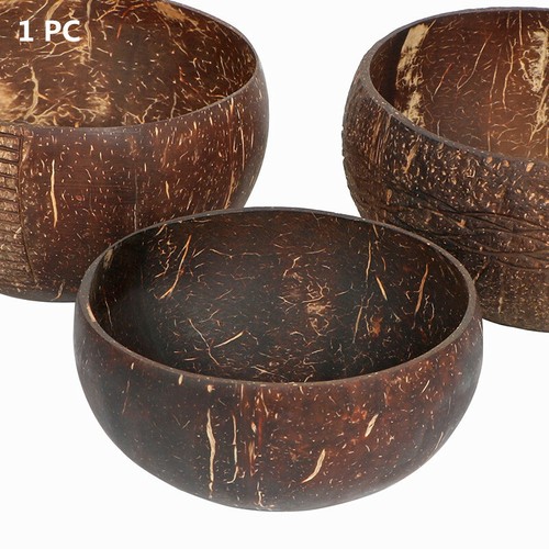 Kitchen Utensils Coconut Shell Buddhist Bowl Wooden Salad Soup ...