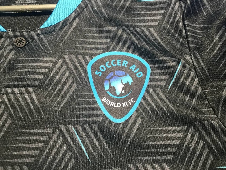 SOCCER AID WORLD 2020 2021 SPECIAL FOOTBALL SHIRT SOCCER JERSEY PUMA Sz ...