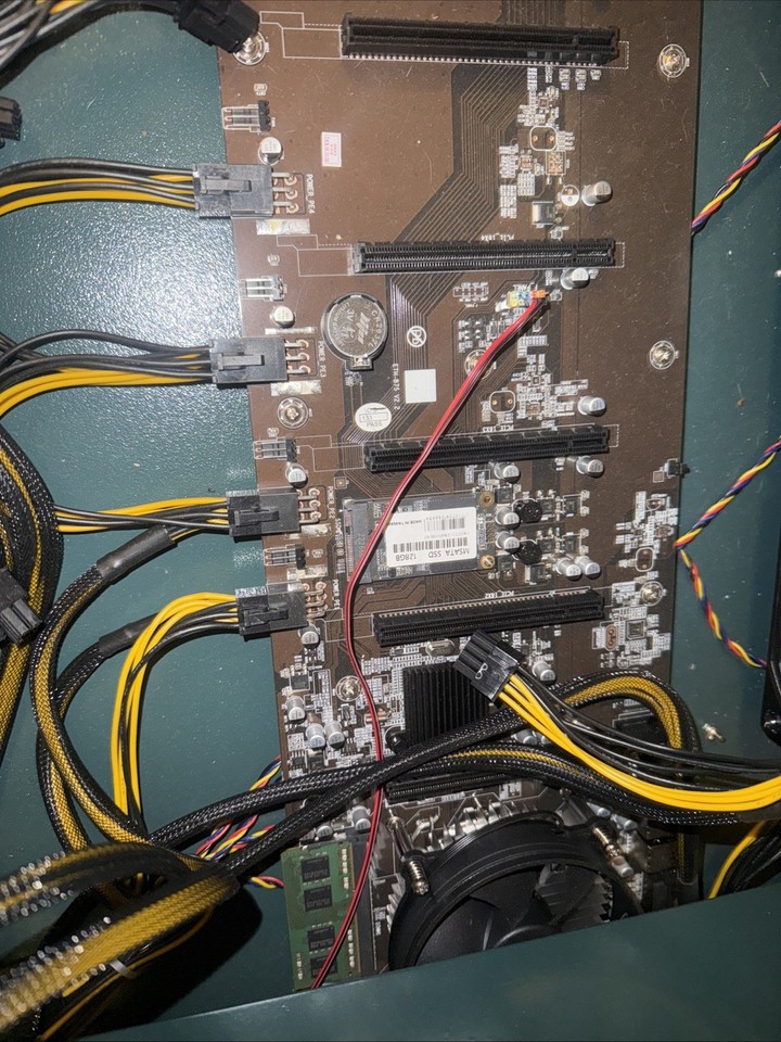 VTRETU 8 GPU Mining Rig for Crypto Miners Complete Mining Server Case ...