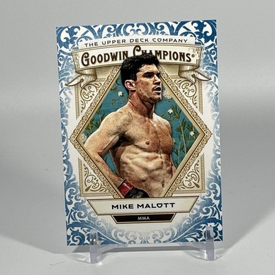 Mike Mallott 2025 UD Goodwin Champions Turquoise Card #53 MMA | eBay