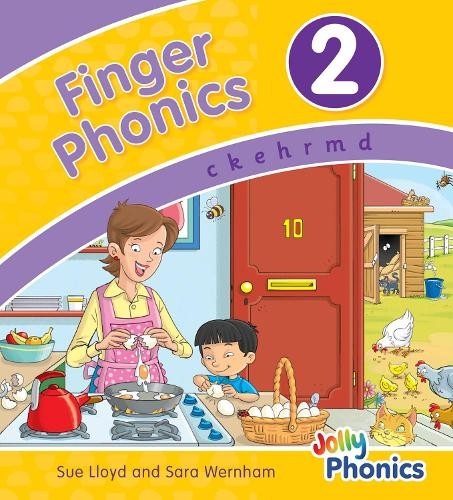 Sara Wernham Sue Lloyd Finger Phonics Book 2 (Libro de cartón ...