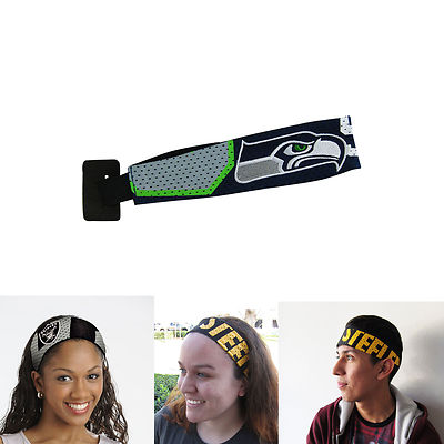 New NFL Seattle Seahawks Fanband Jersey Headband Head-Band by Little ...