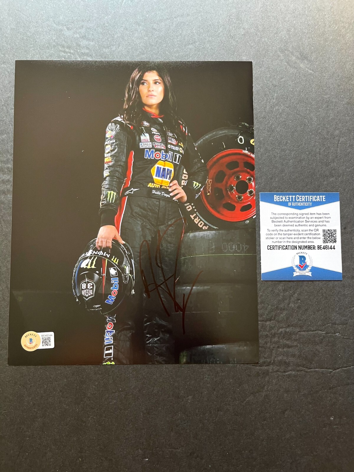 Hailie Deegan Hot! signed autographed Nascar Truck 8x10 photo Beckett ...