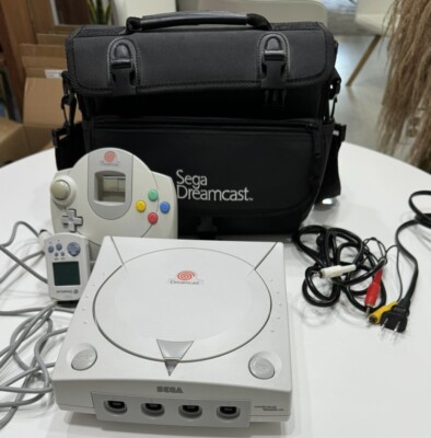 SEGA Dreamcast HKT-3020 Home Console - White With Dreamcast official ...