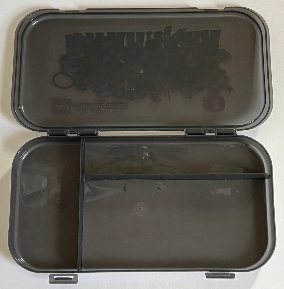 LEGO 499389 Minifigures Series 8 Black Collectible Storage Case Box | eBay