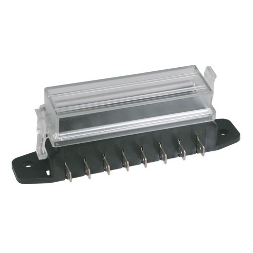 8 Way Blade Fuse Terminal Block. Spade Connector Fittings. | eBay