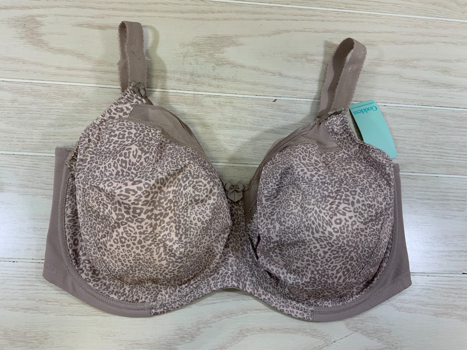 Goddess Kayla Banded Underwire Bra, Women's Size 38K, Beige NEW MSRP ...