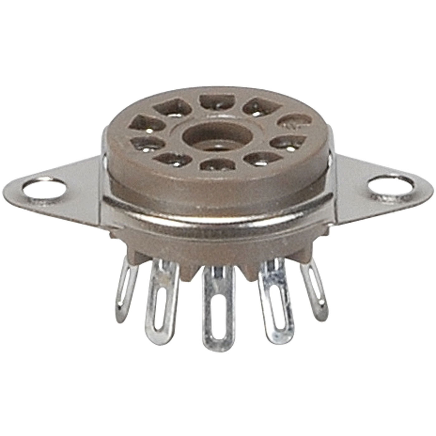 9-Pin Tube Socket Belton Micalex Saddle Chassis Mount | eBay