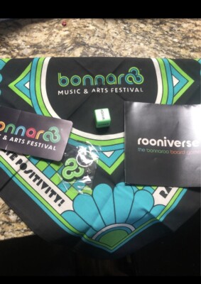 Bonnaroo Merch And Game Board | eBay