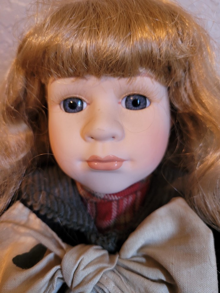 VINTAGE BOYDS DOLL COLLECTION, LOT OF 4 DOLLS, MOLLY, LESLIE, ANNE ...