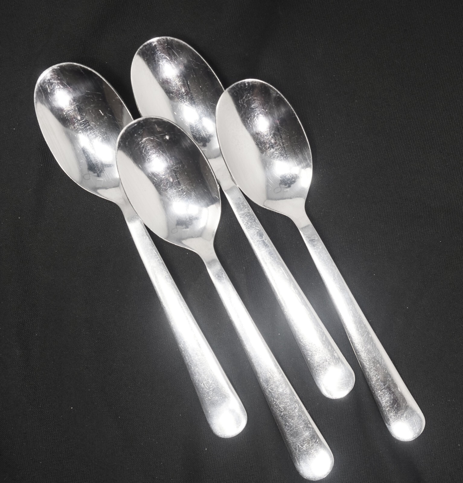 Ikea Sedlig Stainless Soup Spoon set of 4. 7 1/2" Long | eBay