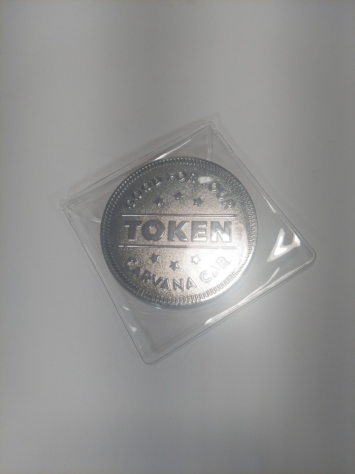 CARVANA Car Vending Machine Large 3” Token Coin AUTHENTIC NEW | eBay